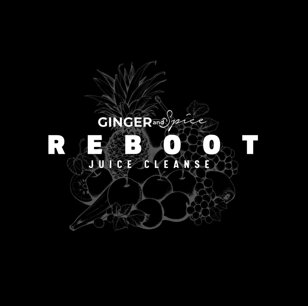REBOOT JUICE CLEANSE – Ginger & Spice Health